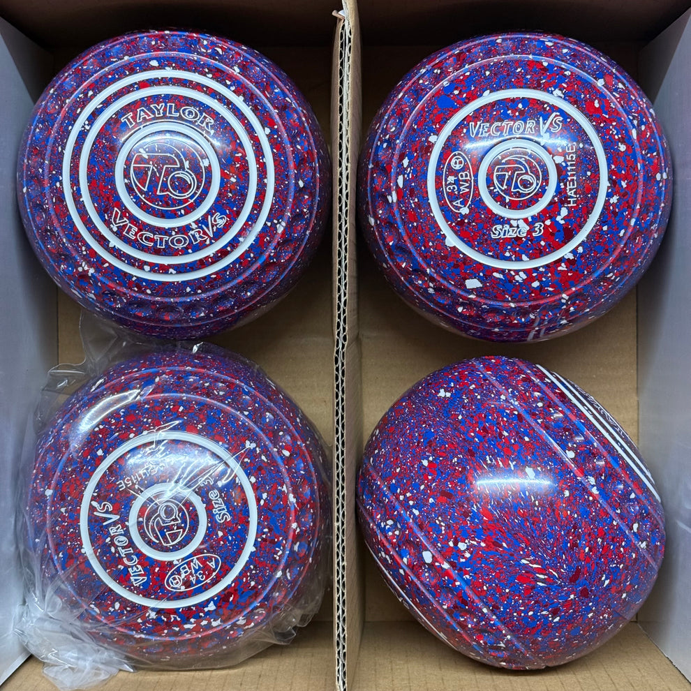 Taylor Vector VS - Size 3 - Red/White/Blue (White Rings) - WB34 Stamp ...
