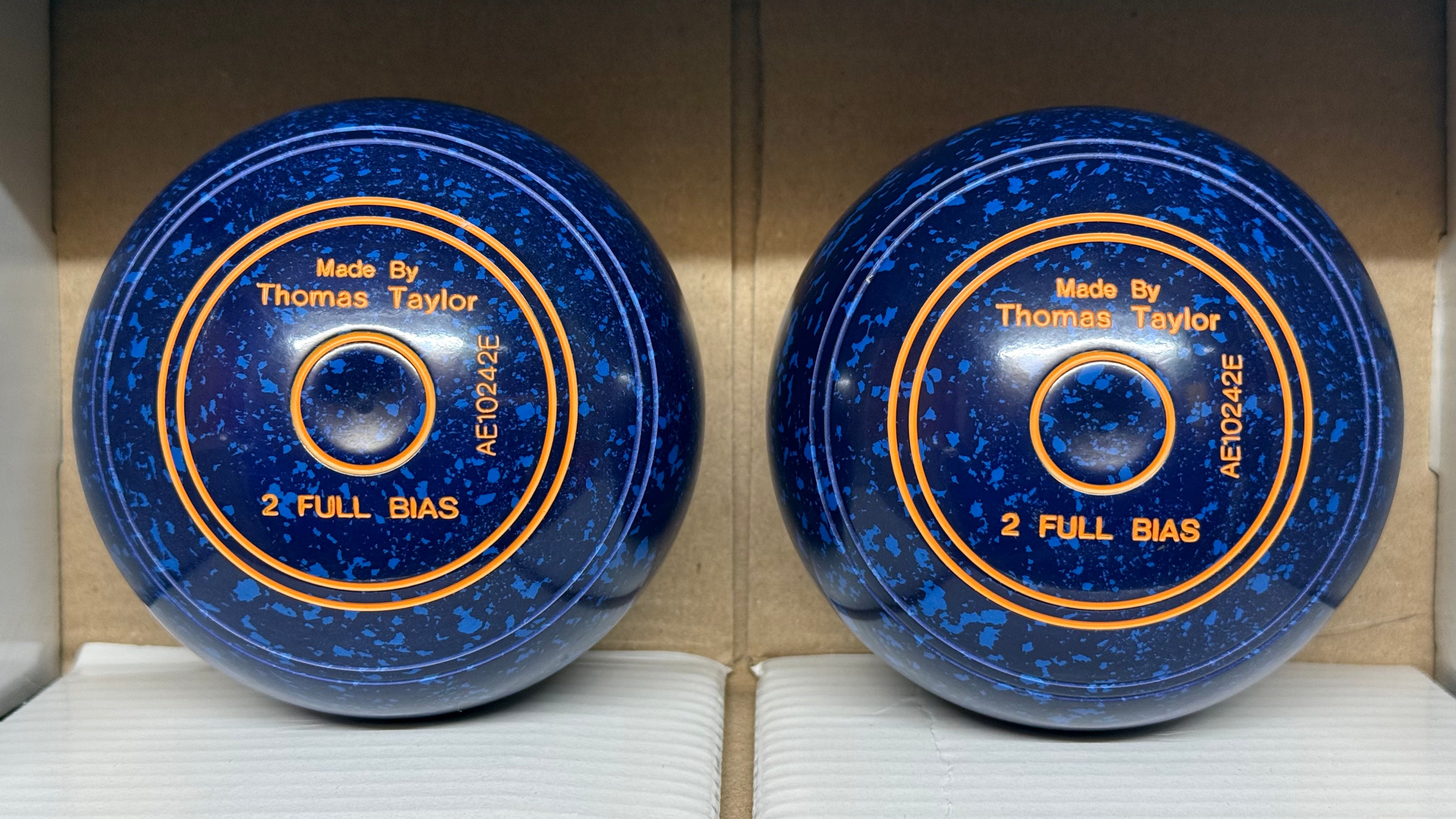 Taylor Junior Crown - Dark Blue/Blue (Orange Rings) - 2 Full Bias ...